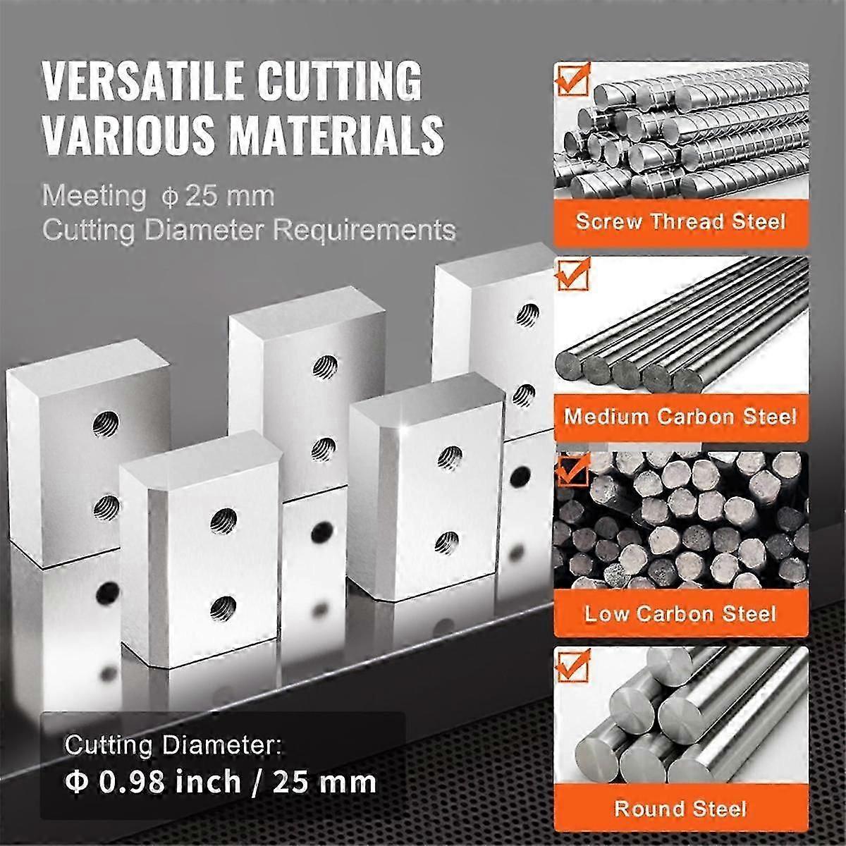 Electric Rebar Cutter Blade, 25mm Cutting Diameter, Hrc58-60 Hard ...