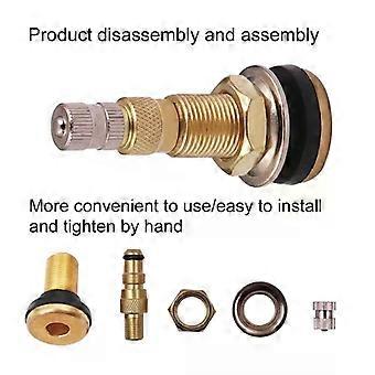 Tubeless Valve Stem Brass TR618A Agriculture Valve Stem Tubeless Valve ...