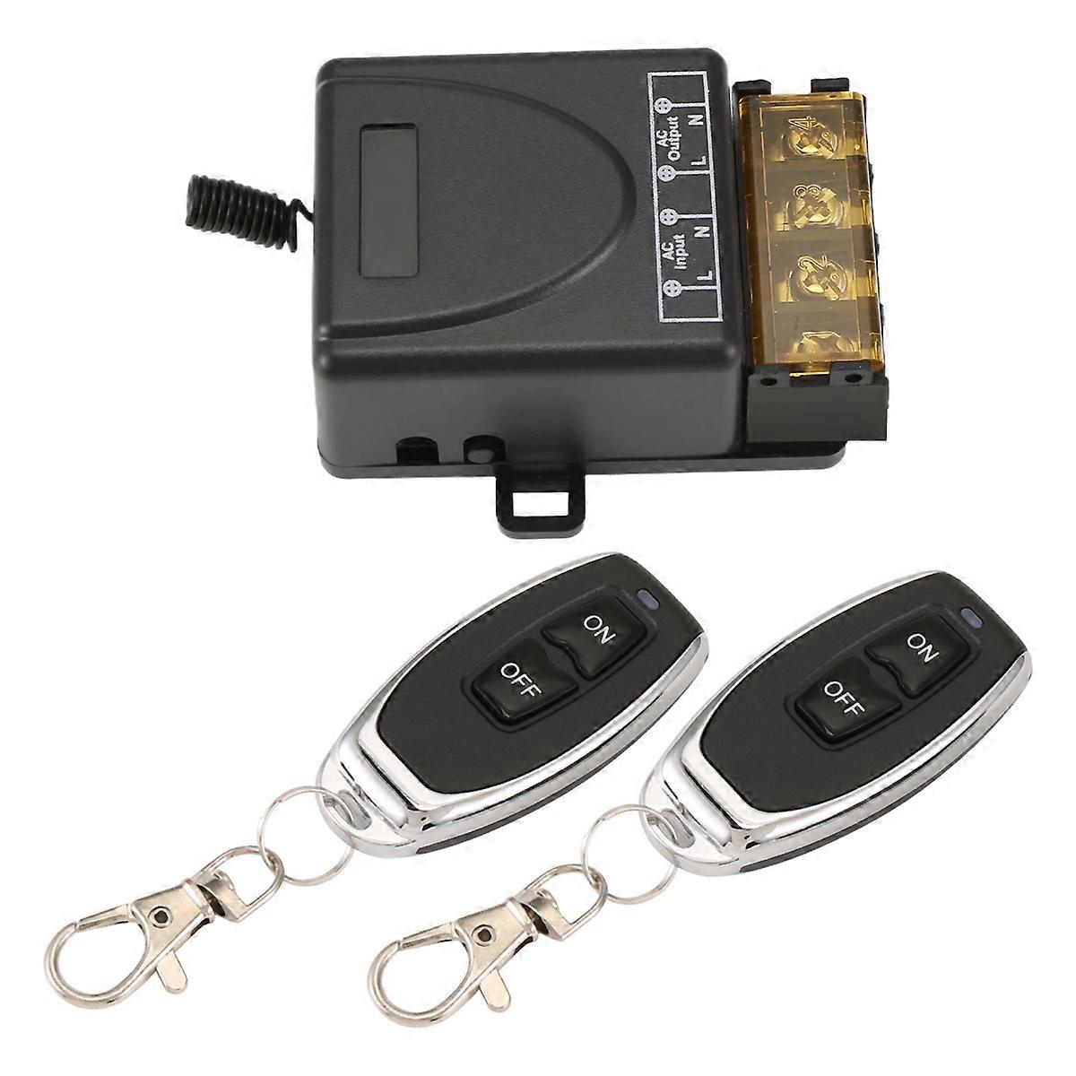 AC 220V 30A 1CH 433MHz Wireless Remote Control Switch RF Relay Receiver ...