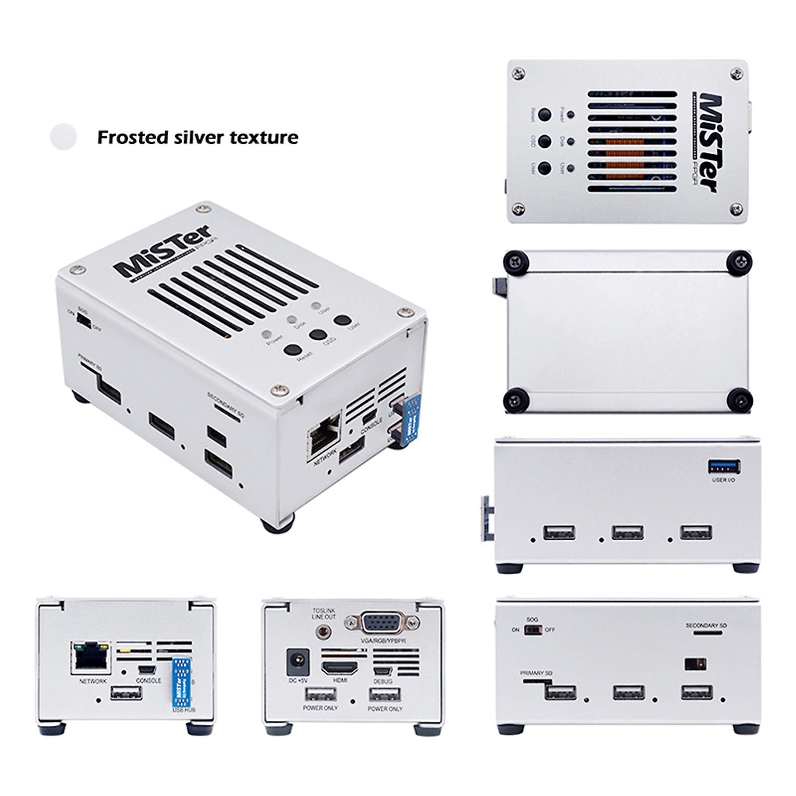 Diy Metal For Shell Kit With Screws For Mister Fpga Set With Four Pieces Metal Cases For Terasic ...