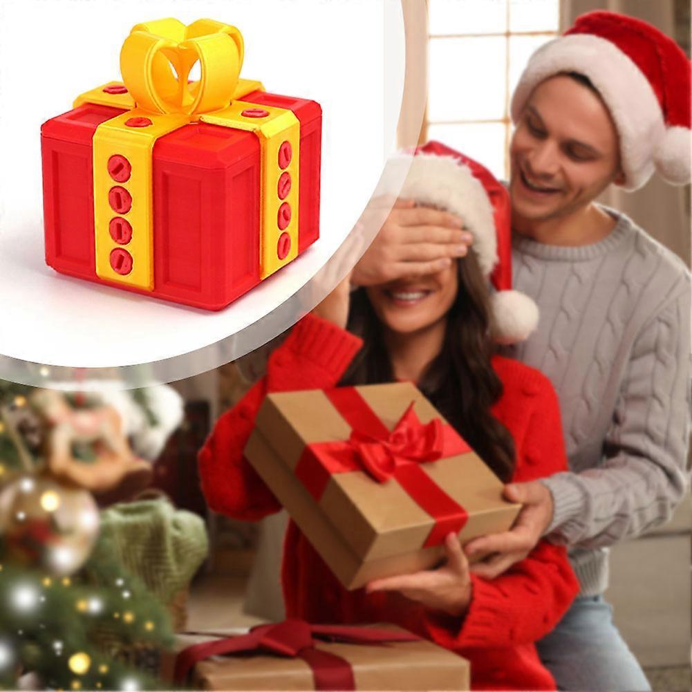 Annoying Gift Box Prank Screw Boxes Novelty 3D Printed Gift Case with Screw Funny Christmas ...