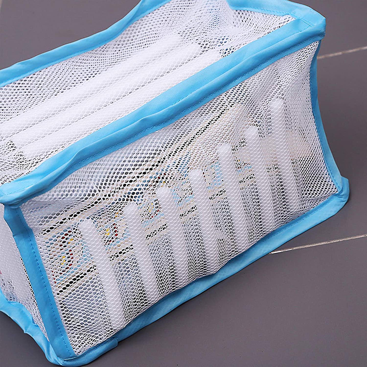 Shoe Wash Bag With Zipper Reusable Mesh Laundry Net Shoe Washing ...