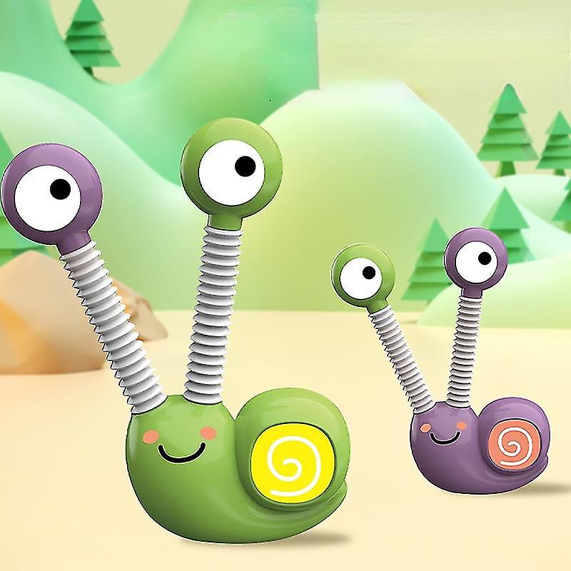 Telescopic Suction Cup Snail Toy, Shape-changing Snail Telescopic Tube ...