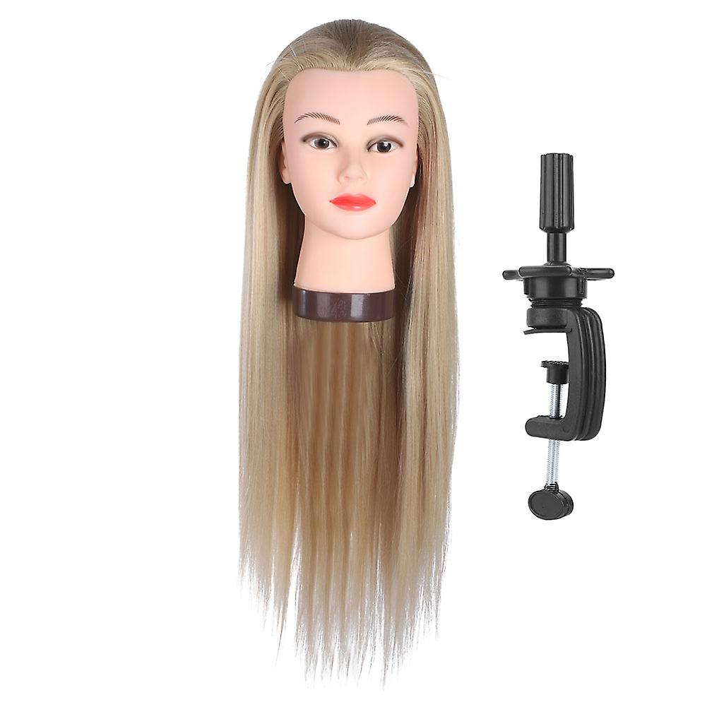 Hairdressing Training Styling Practice Colors Wig Dummy Mannequin Head ...