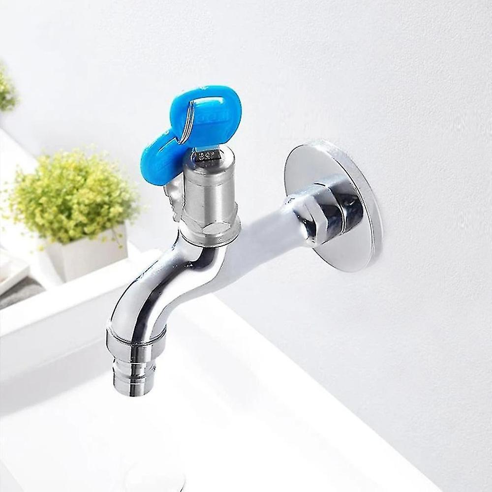 Anti-theft Faucet Water Tap With Lock Key Alloy Key Switch Faucet ...