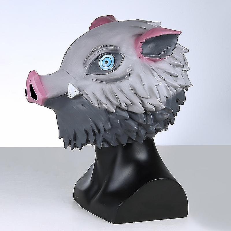 Halloween Demon Slayer Mask Anime Theme Mask Cosplay Hashibira Inosuke ...