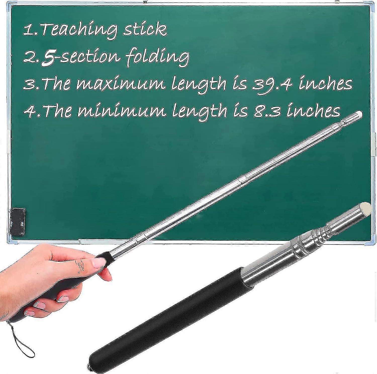 Whiteboard Board Pointer Retractable Telescopic 1.2 M Teacher Pointer ...