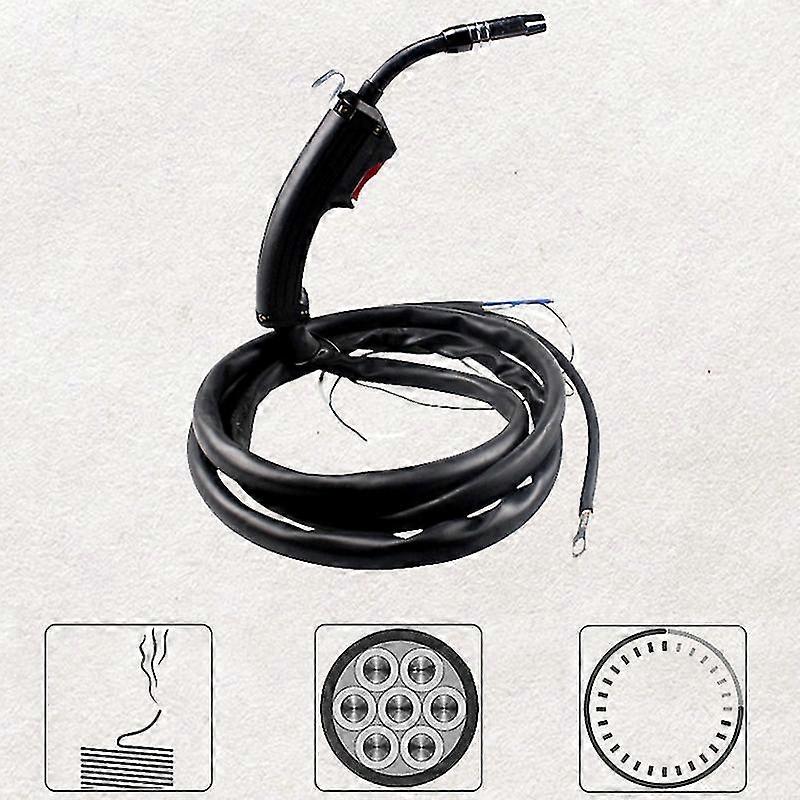 Mig Welding Machine/Equipment Accessories Binzel 14Ak Welding Torch for ...