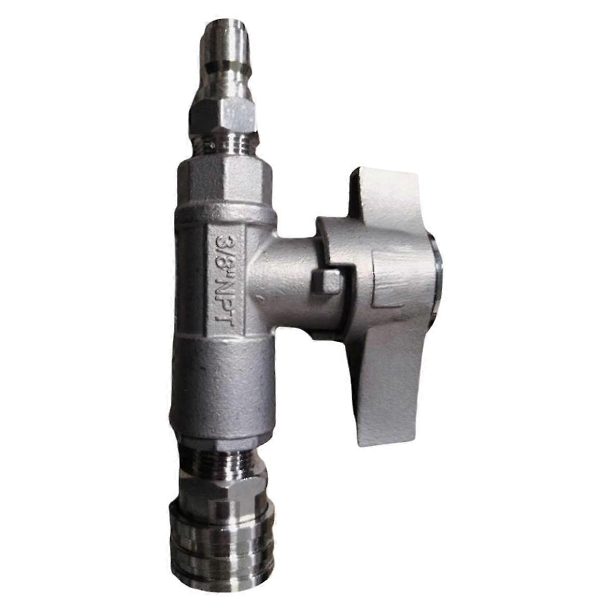 Ball Valve Pressure Washer, 3/8Inch Quick Connect Ball Valve for Power ...