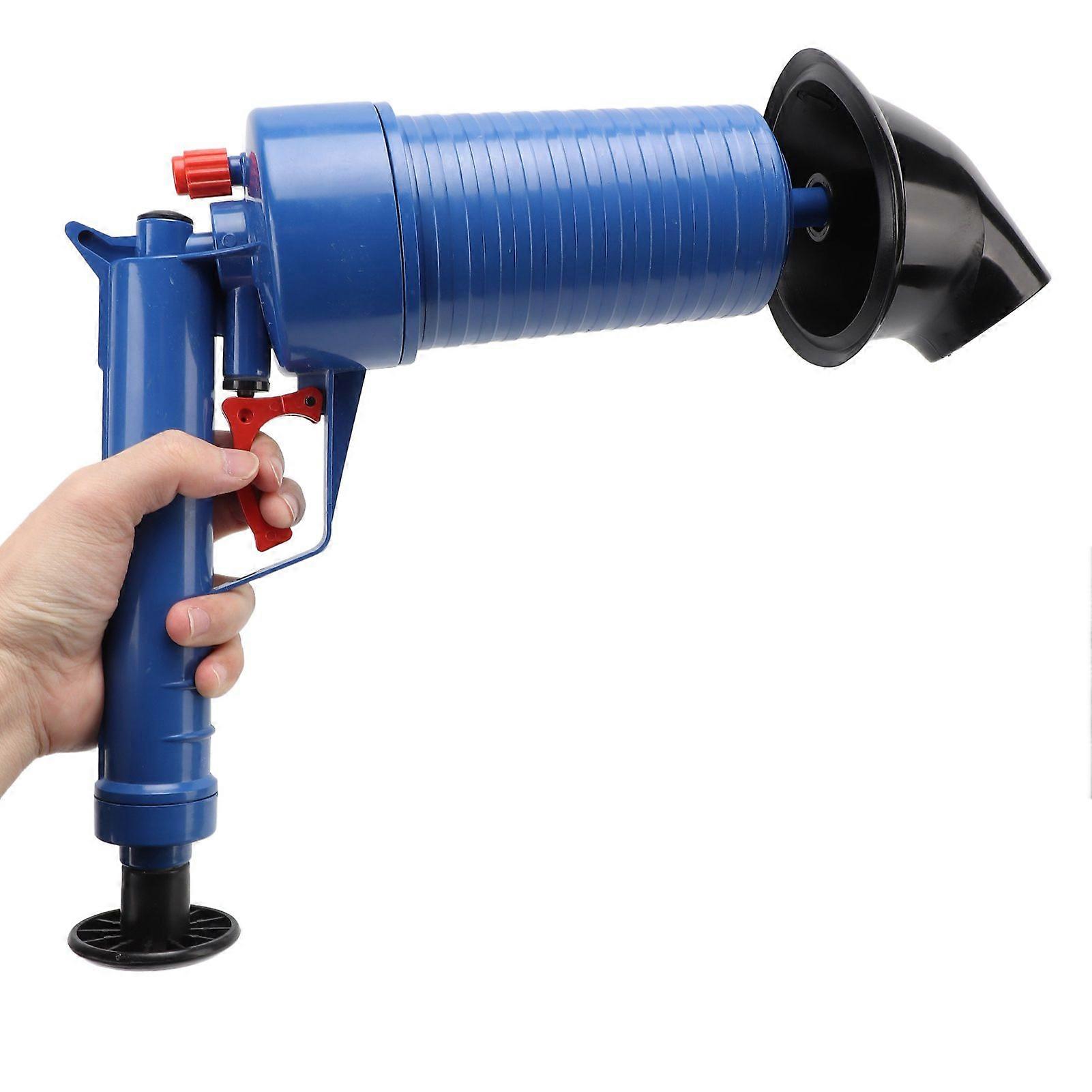 Air Drain Blaster High Speed Airflow High Pressure Toilet Plunger ...