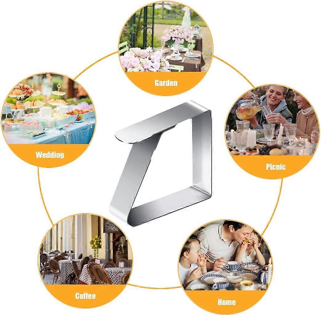 Stainless Steel Tablecloth Clip, Outdoor Tablecloth Clip, Tablecloth ...