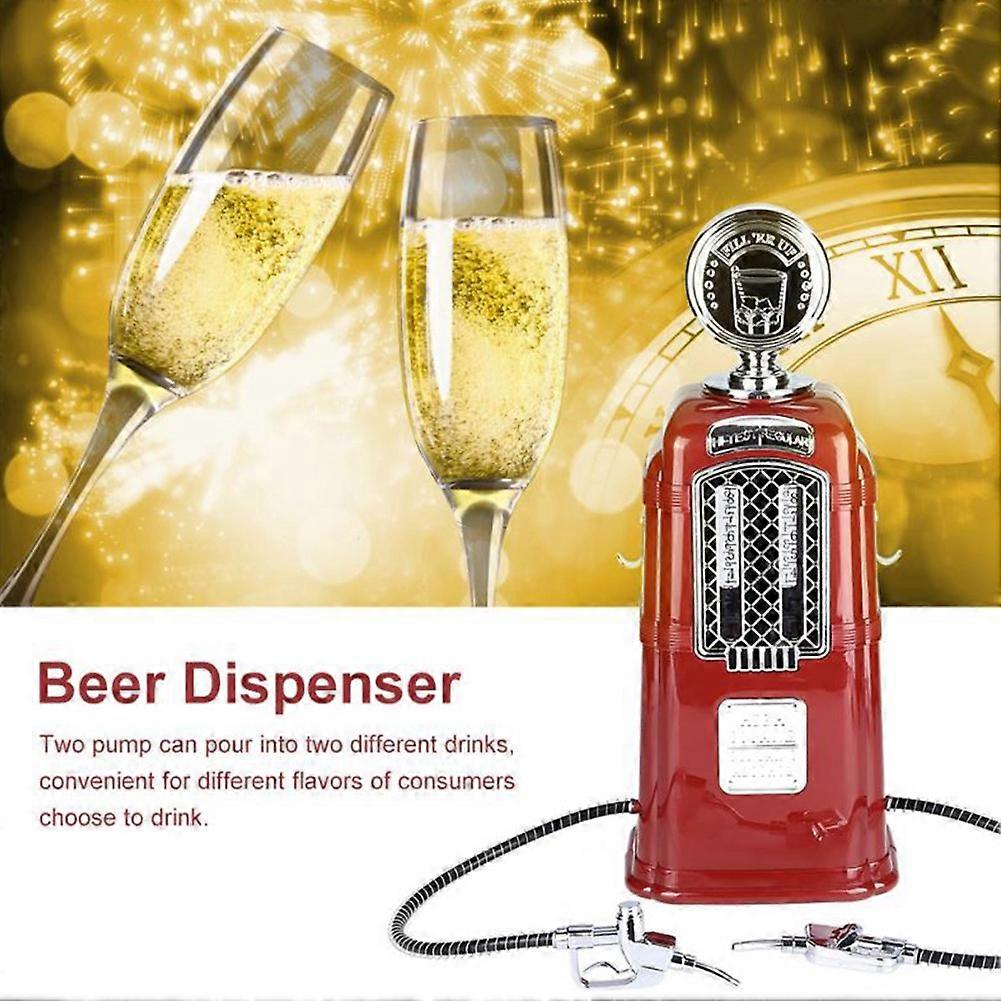 Double Head Liquor Pump Gas Station Beer Dispenser Liquid Soft Drink ...