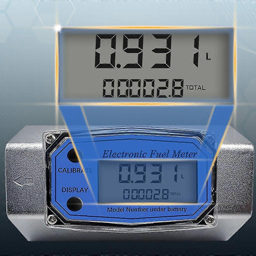Liquid Flow Sensor Meter For Fuel Water 1in/2in/2.5in/3in Electronic ...