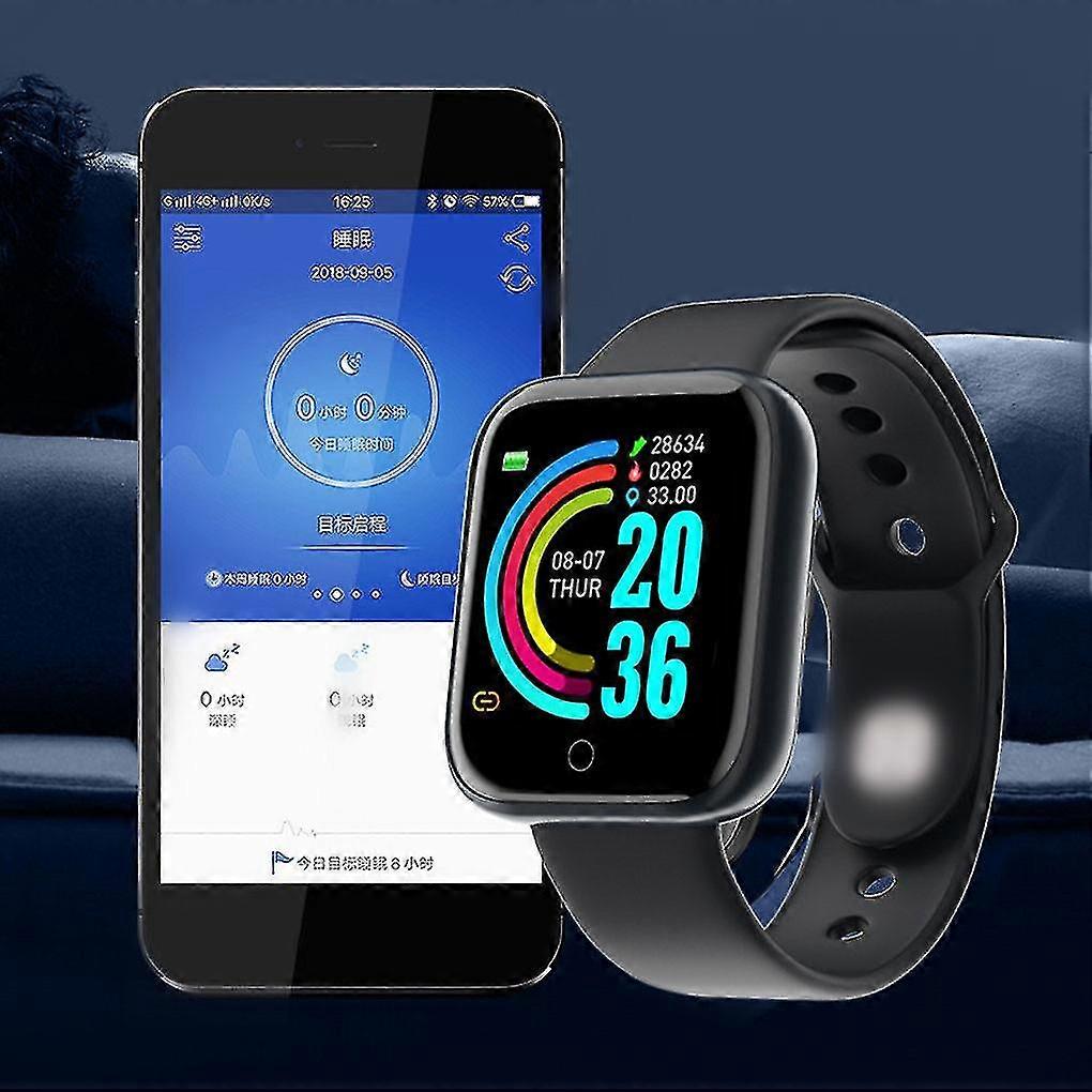 Blueteeth 4.0 Smart Watch Heart Rate Blood Pressure Testing Watch ...