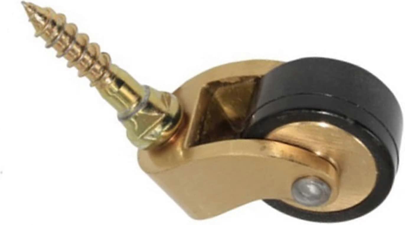 Brass Swivel Furniture Casters With Screws Hy | Fruugo UK