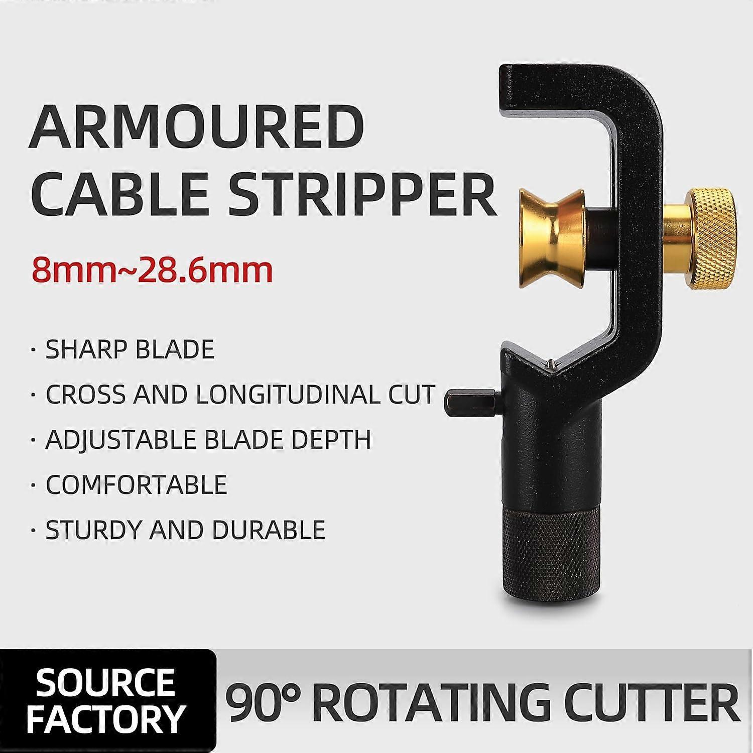8-28.6MM Transverse Armoured Cable FTTH Armored Cutter KELUSHIGolden ...