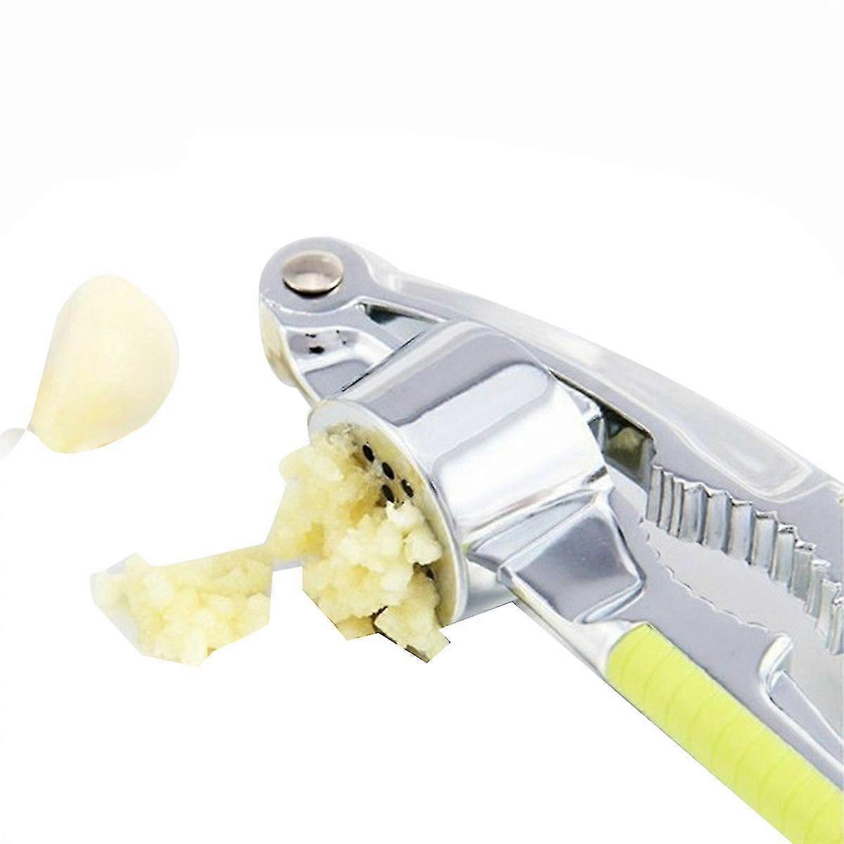 Garlic Press Kitchen Cooking Ginger Squeezer Masher Handheld Ginger ...