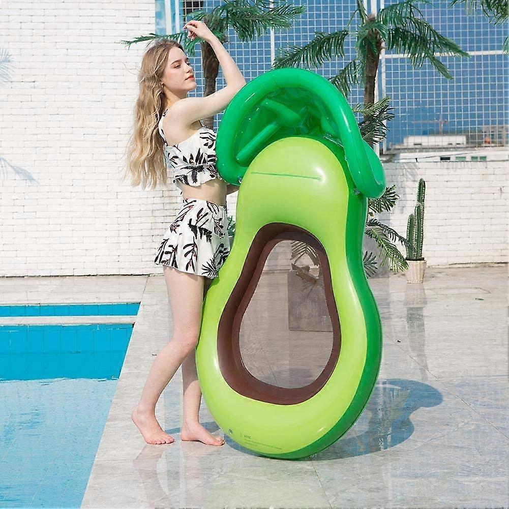 Floating Row,Inflatable Swimming Pool Floating Bed, Sun Lounger with ...