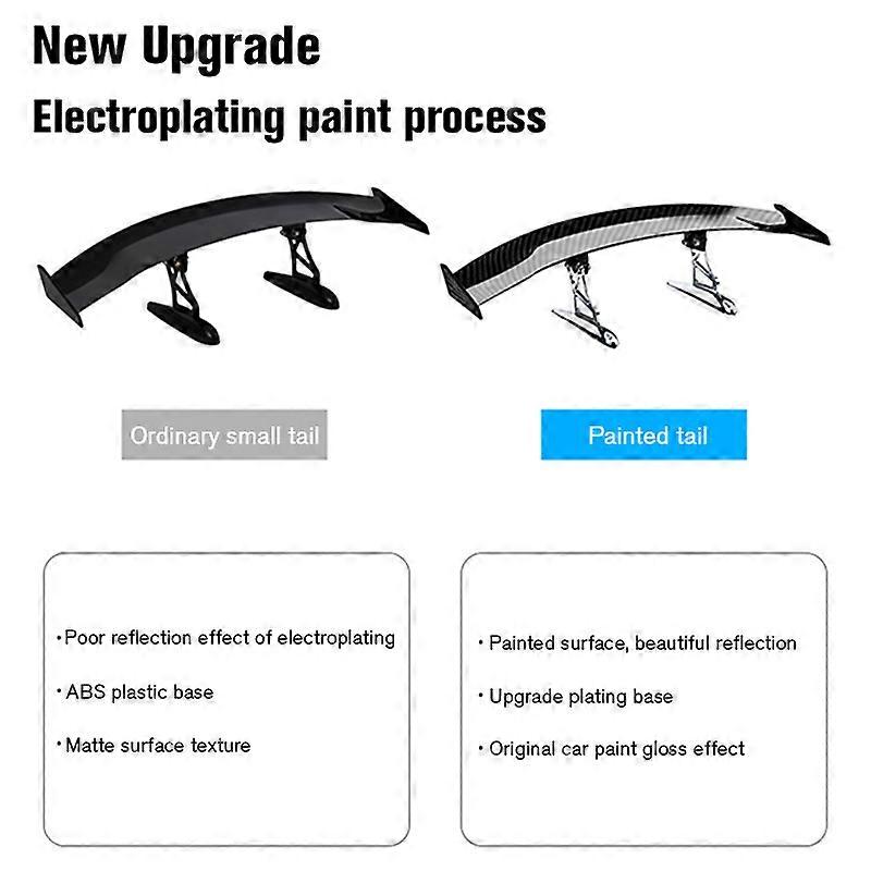 Fashion Universal Car Modified Rear Wing Carbon Fiber Painted Car Rear ...