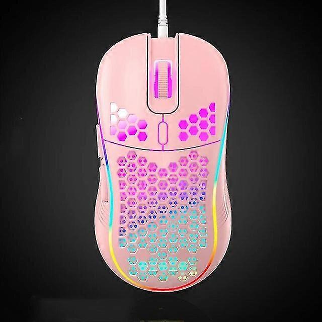 Wired Gaming Mouse Rgb Computer Mouse Gamer Usb 6 Buttons 7200dpi Honeycomb Ergonomic Game Mause ...