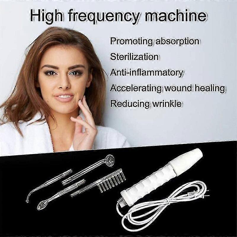 High Frequency, Micro Current Electrotherapy Beauty And Acne Removal ...