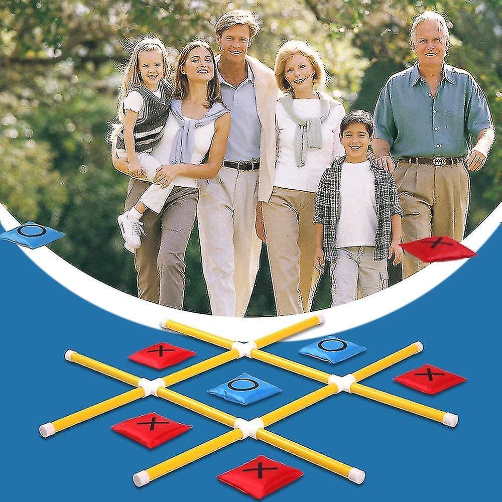 Giant Tic Tac Toe Game Outdoor Indoor For Family, Outdoor Bean Bag Toss ...