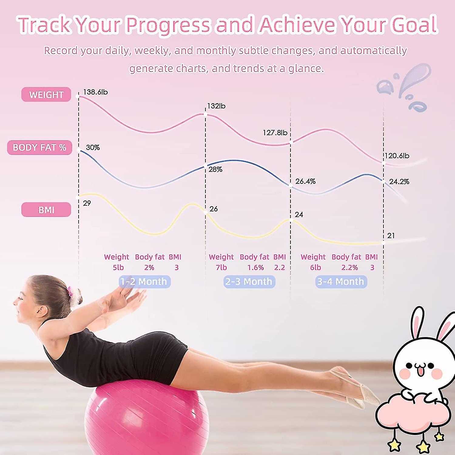 Digital Smart Bmi Digital Scale, Bluetooth Body Weight Bathroom Scale ...