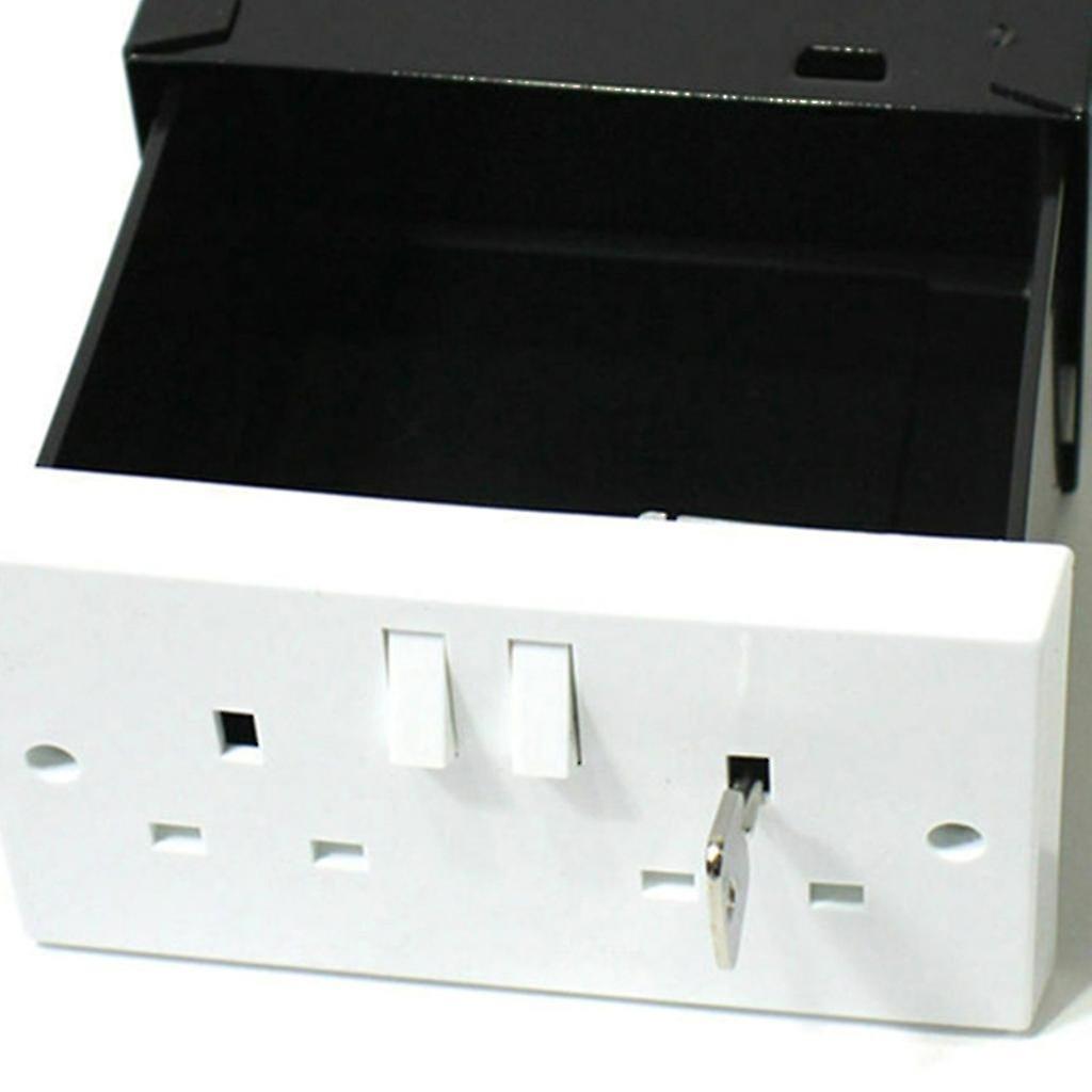 Socket Box Outlet Wall Safe Security Secret Hidden Box For Valuables ...
