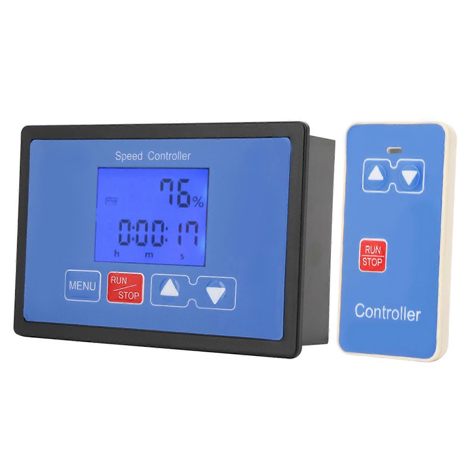 DC Brush Motor Speed Controller 6.5V-55V 30A with Remote Control and LCD Timer | Fruugo UK