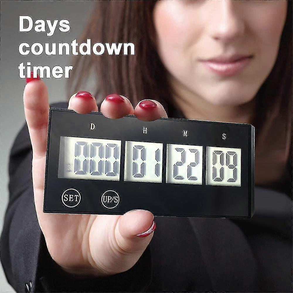 Reusable Countdown Clock, Up To 999 Day Countdown Timer | Fruugo UK