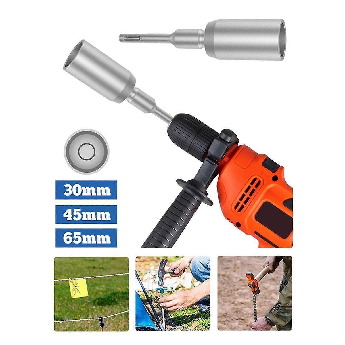 SDS Plus Ground Rod Driver Heavy Duty Grounding Rod Steel Drill Bit ...