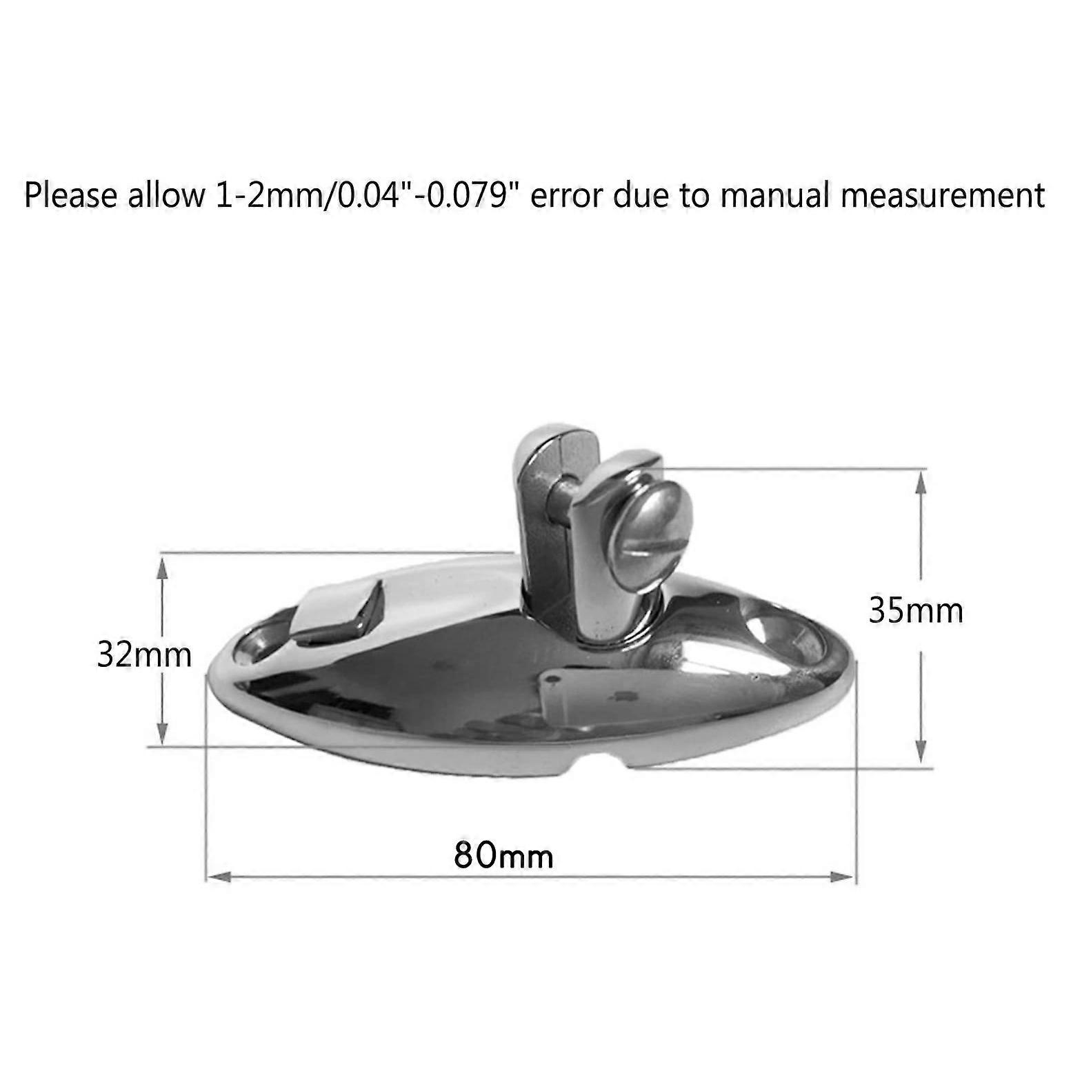 Quick Release Bimini Top Swivel Hinge Deck Side Mount 316 Stainless ...