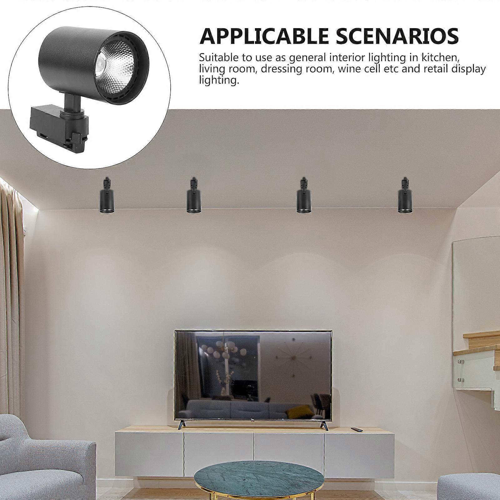 20W LED Track Light COB Lamp Ceiling Spotlight Clothing Store Spotlight ...