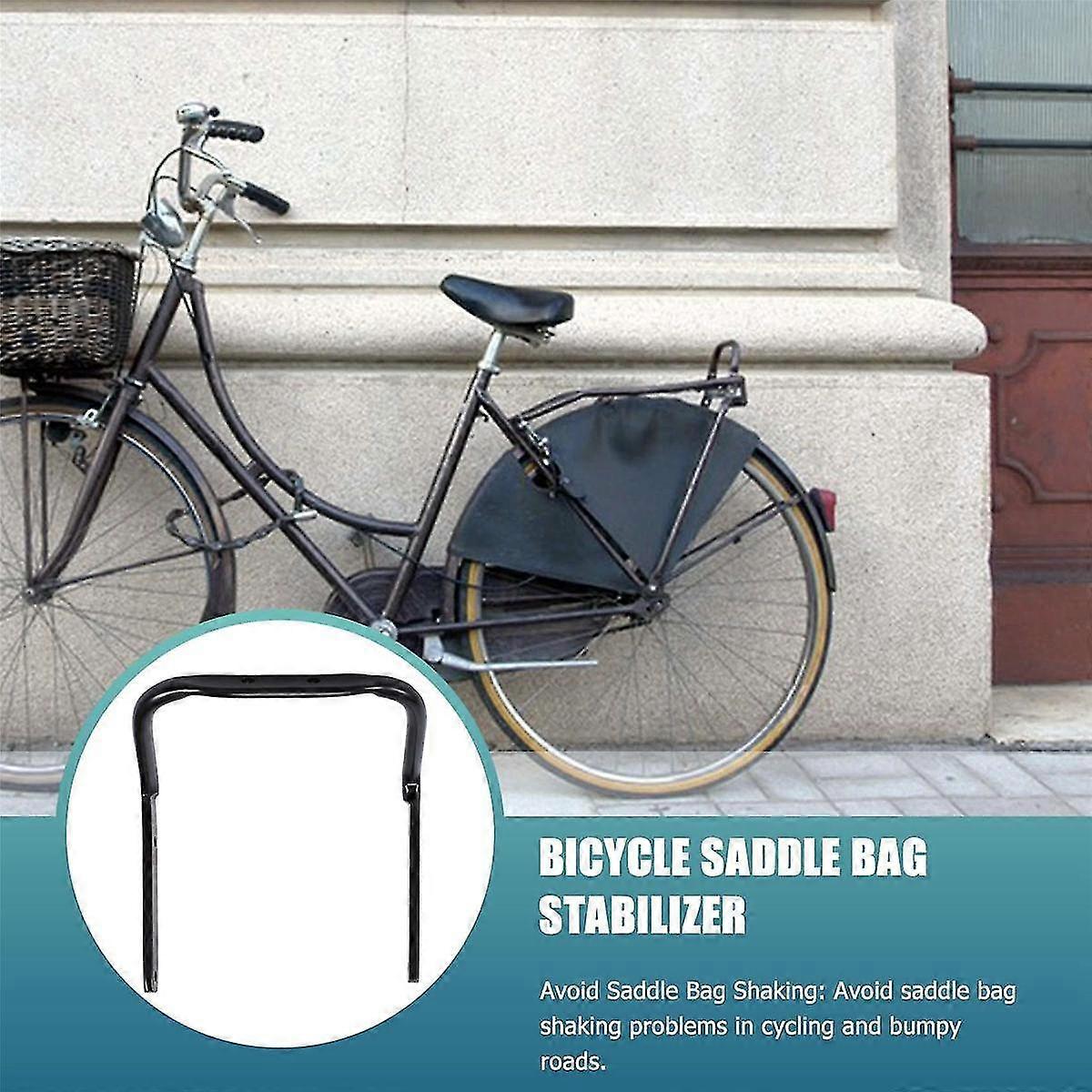 Bicycle Saddle Bag Stabilizer Bracket Road Bike Rear Rack Bag Stand ...