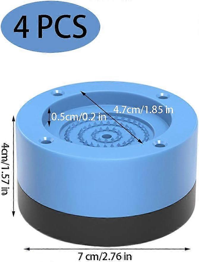 Washing Machine Foot, 4Pcs Washing Machine Foot Pads, Anti-Vibration ...