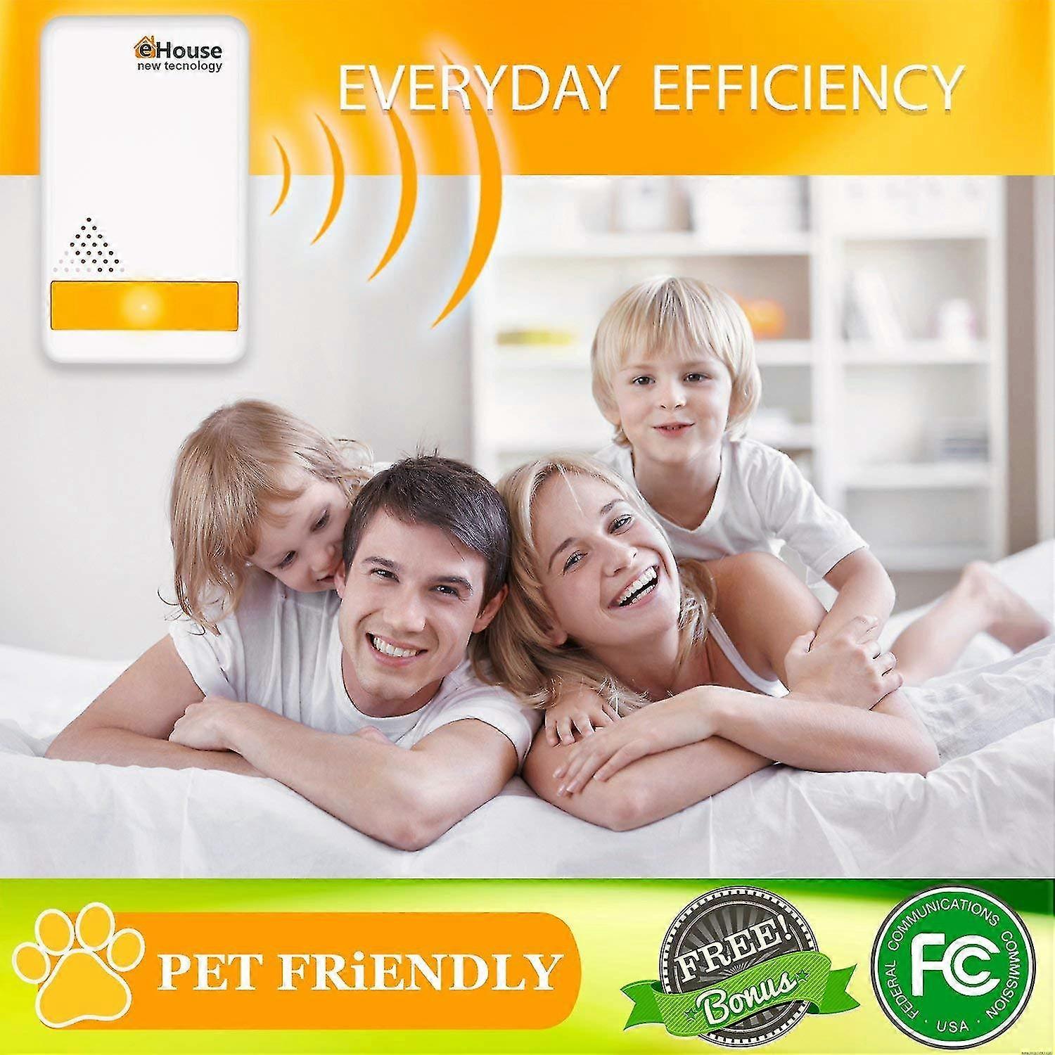 (2 Pack) Indoor Electronic Plug-in Get Rid Of - Rodents Squirrels Mice ...