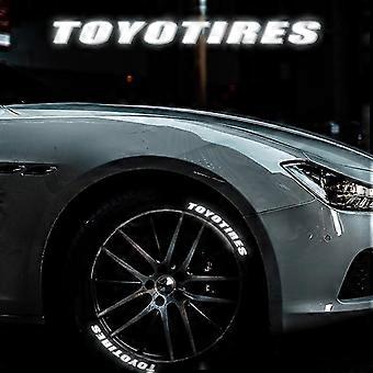 Tire Lettering Kit Reflective 3d Tire Lettering Stickers Diy Permanent ...