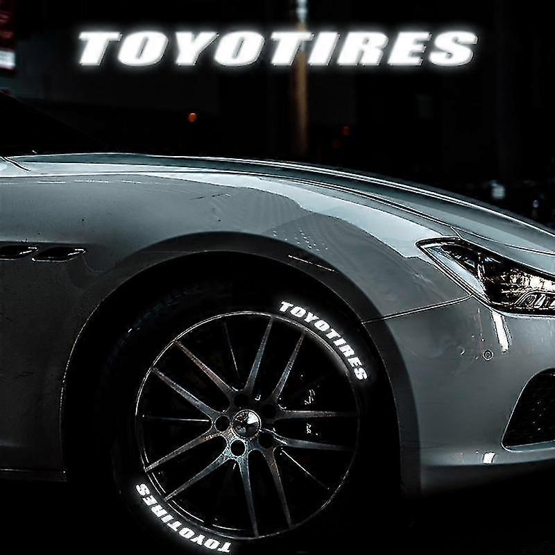 Tire Lettering Kit Reflective 3d Tire Lettering Stickers Diy Permanent ...