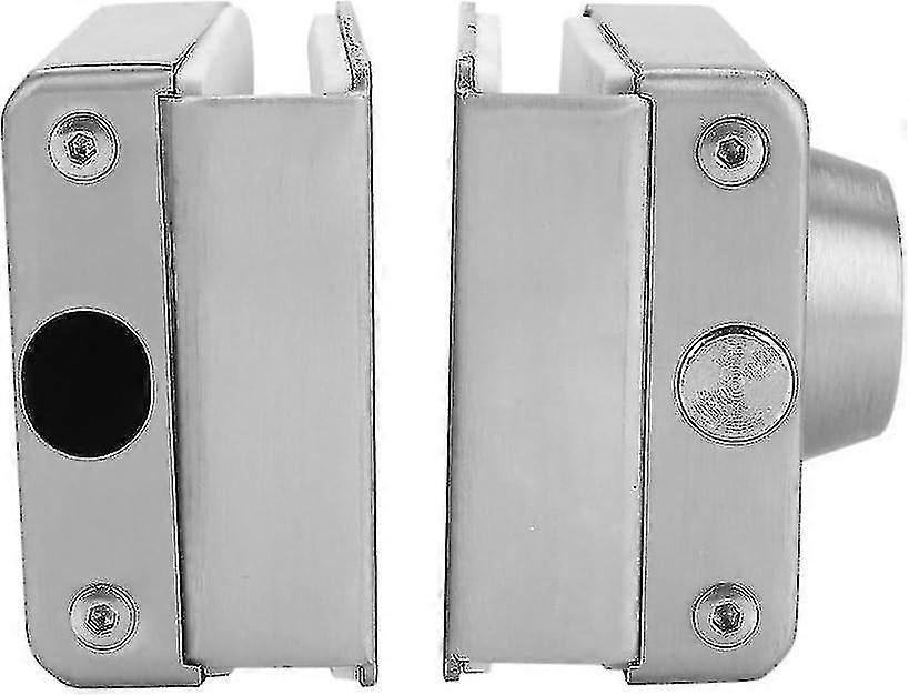 10~12mm Stainless Steel Glass Door Security Device With Open/key ...