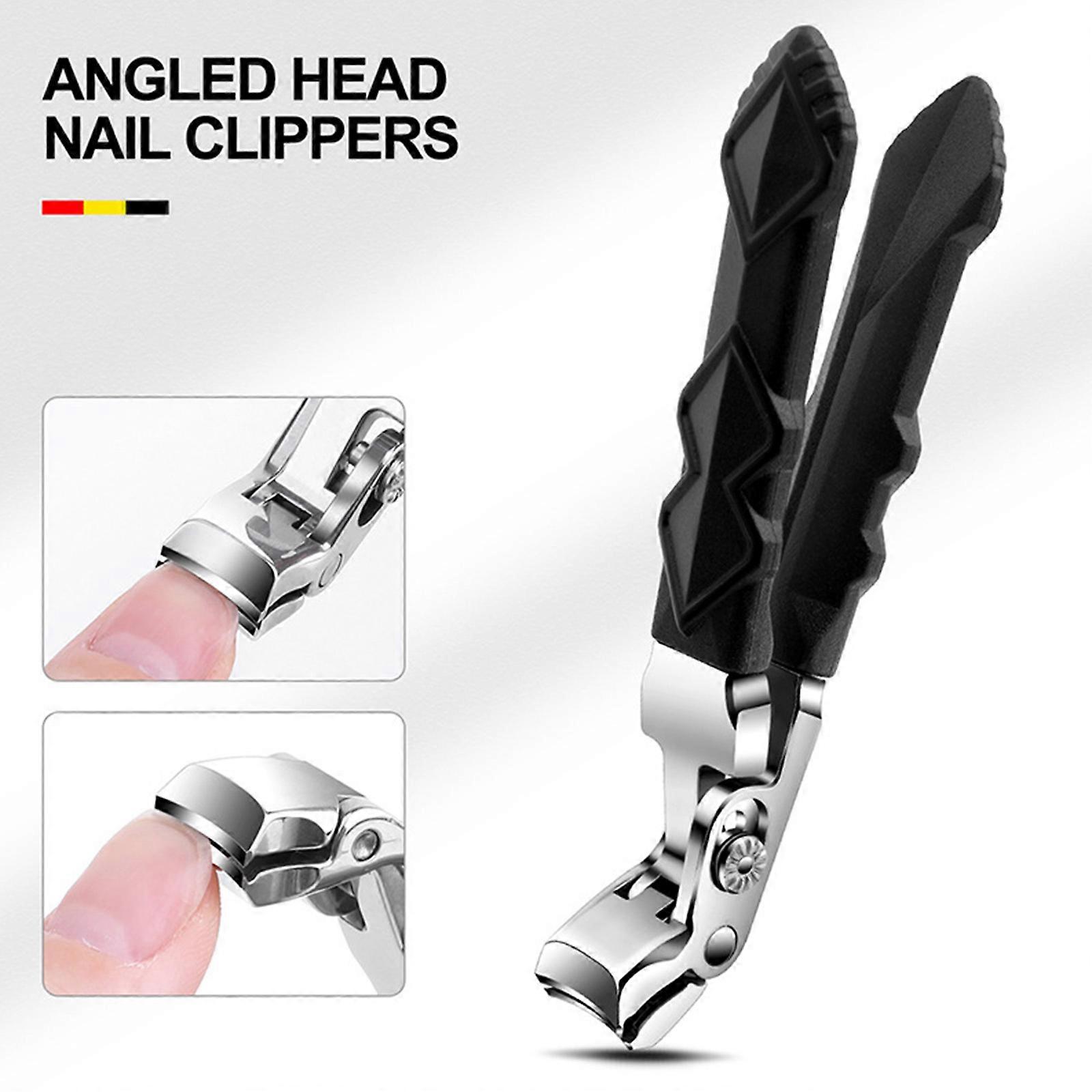 Sherum Clipmaster Pro,Ergonomic Angled Head Senior Toenail Clipper ...