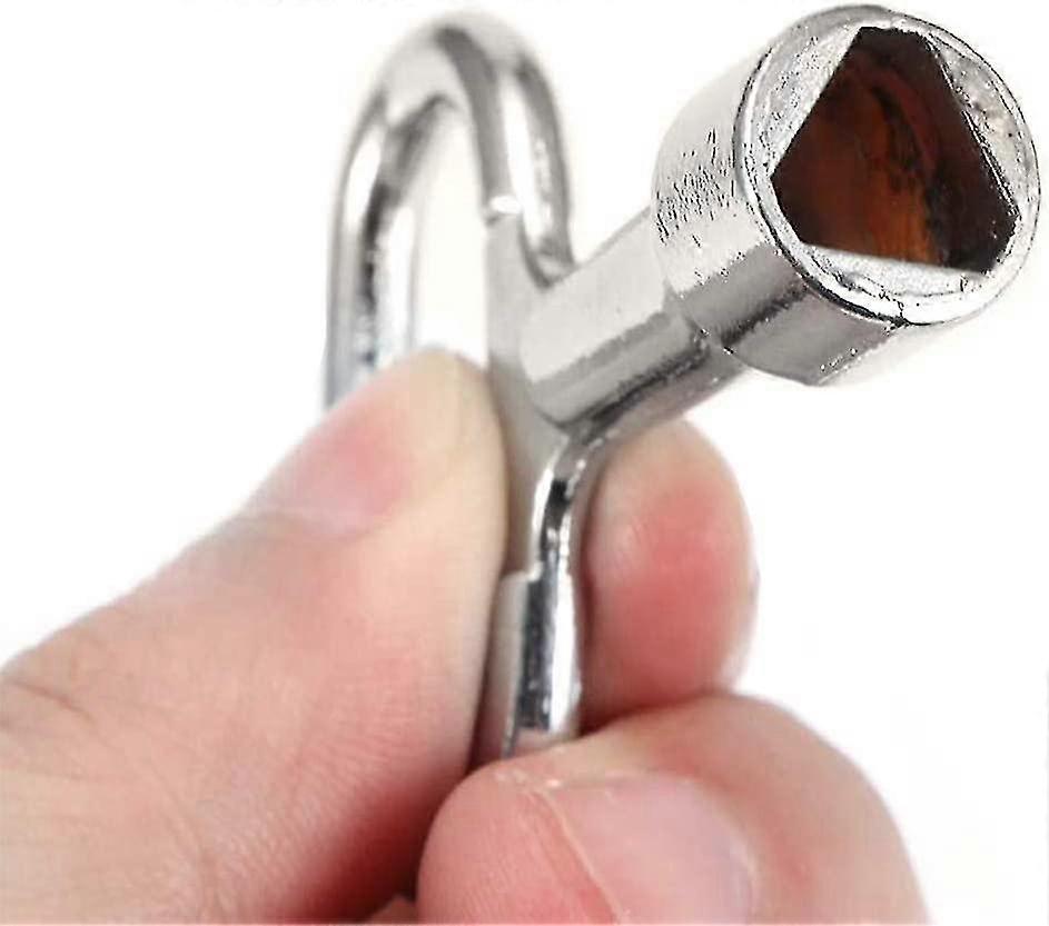 4pcs Metal Triangular Keys Utility Cabinet Key Key Distribution Cabinet ...