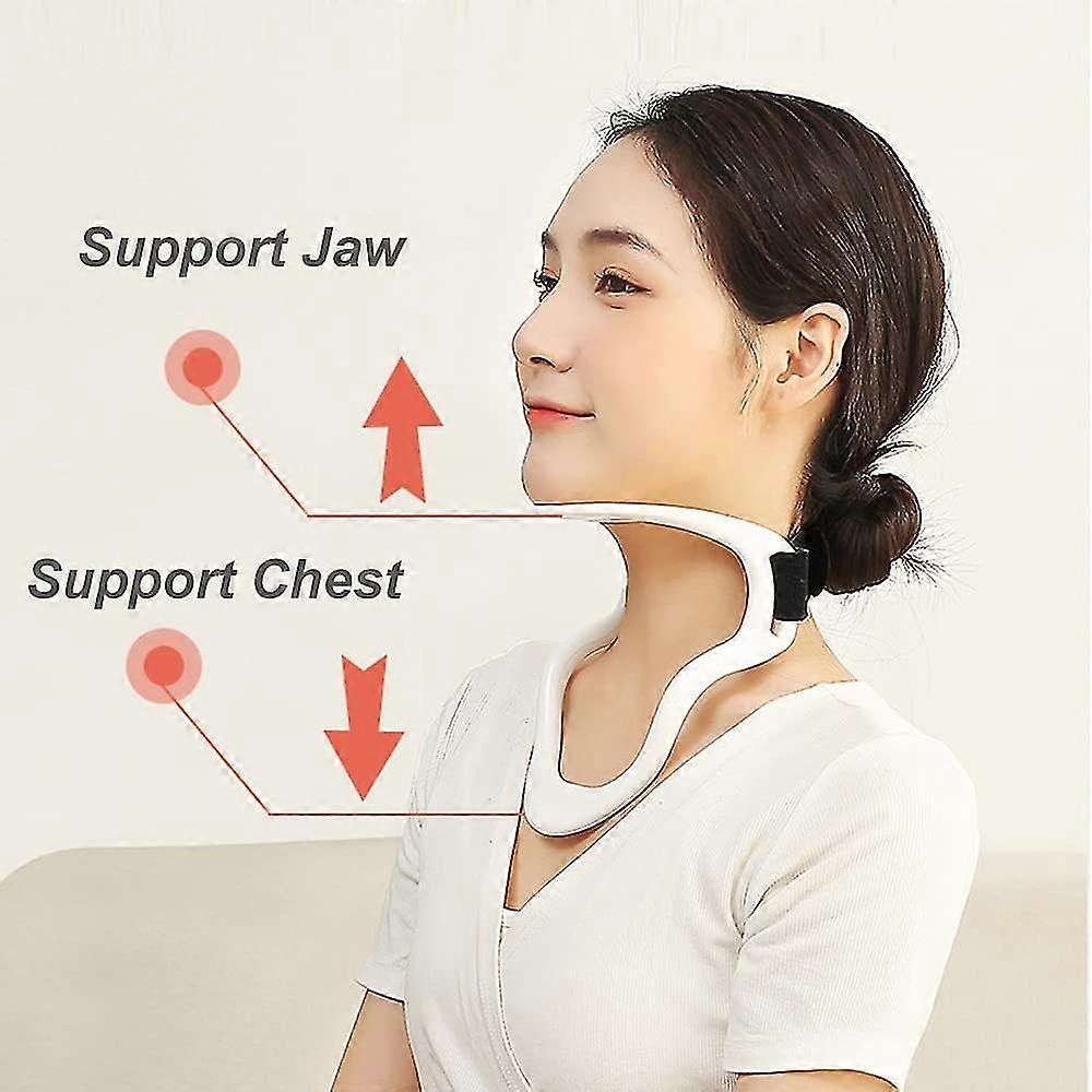 Neck Stretcher, Neck Collar And Adjustable Neck Brace, Ergonomic ...