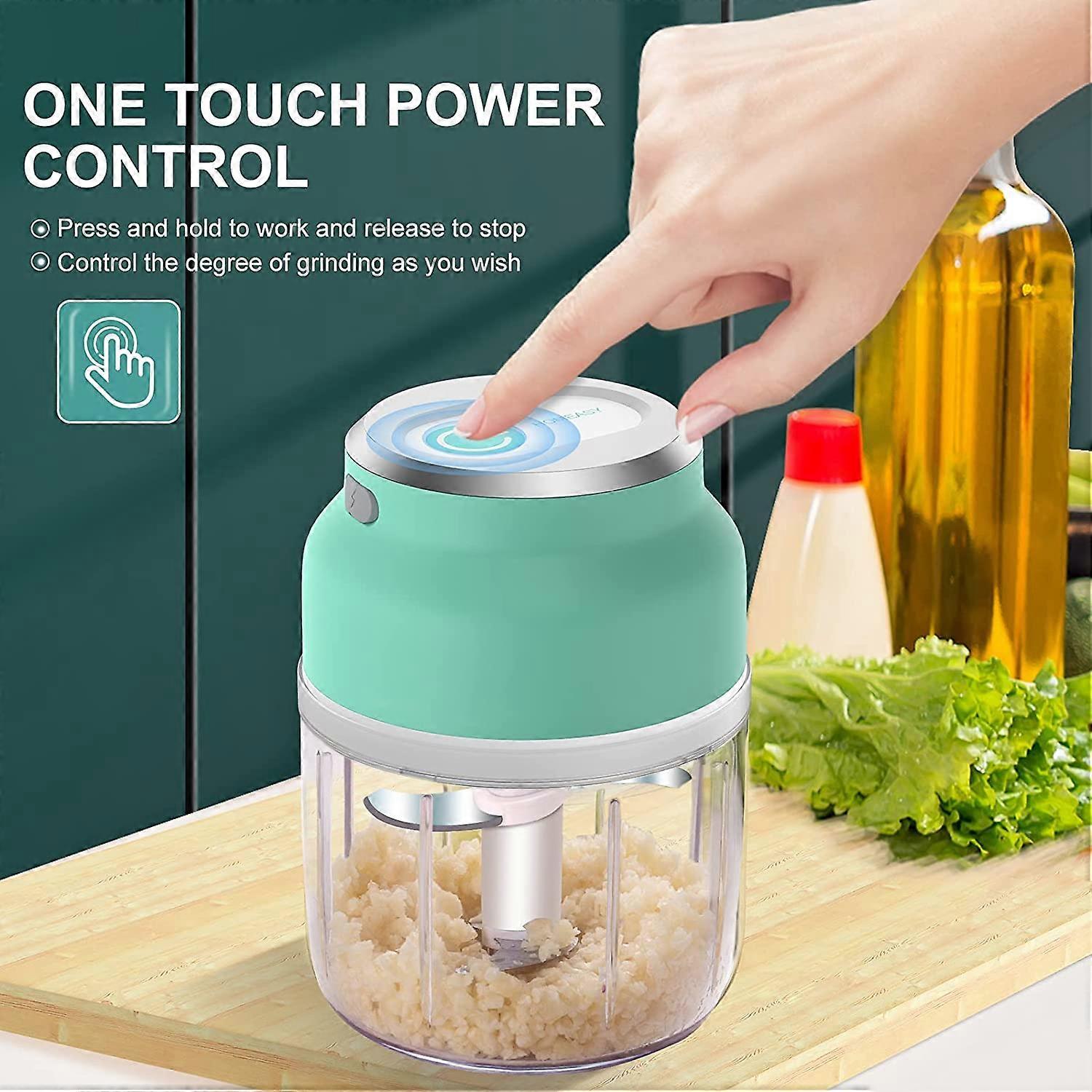 Mini Chopper, Electric Mini Food Processor, Small Garlic Chopper with ...