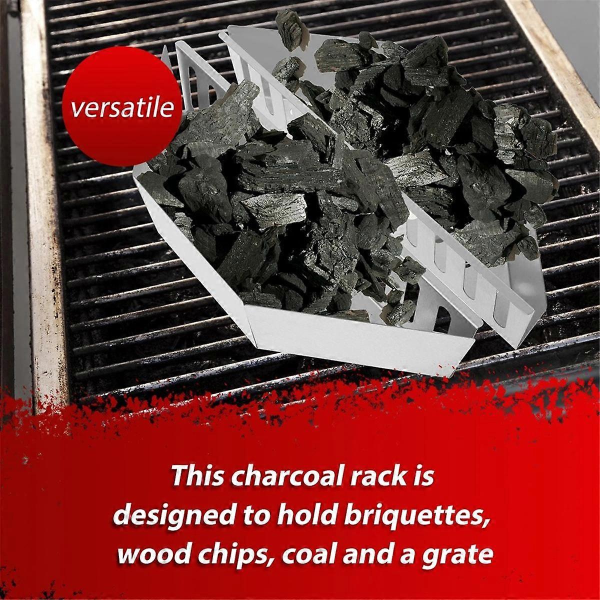 Charcoal Basket Char-Basket Wood Chip Holder for Outdoor Bbq Grilling ...