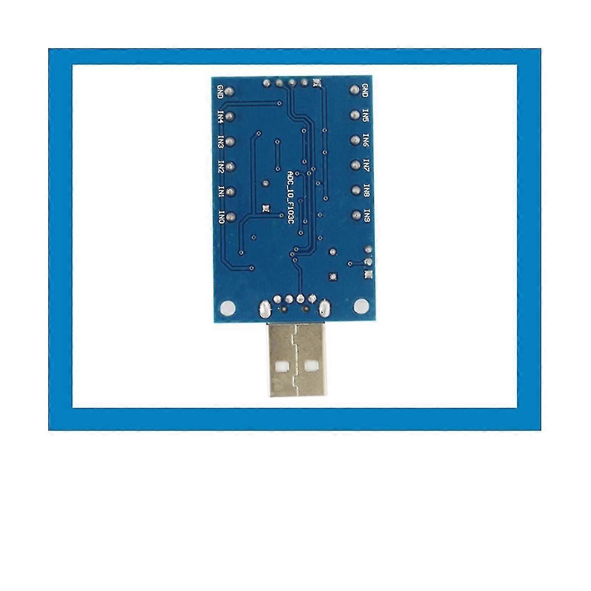 Stm32f103c8t6 Usb Interface 10 Channel 12bit Ad Sampling Data Acquisition Stm32 Uart ...