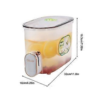 5L kjøleskap vanndispenser, drikkedispenser med kran, kjøleskap ...