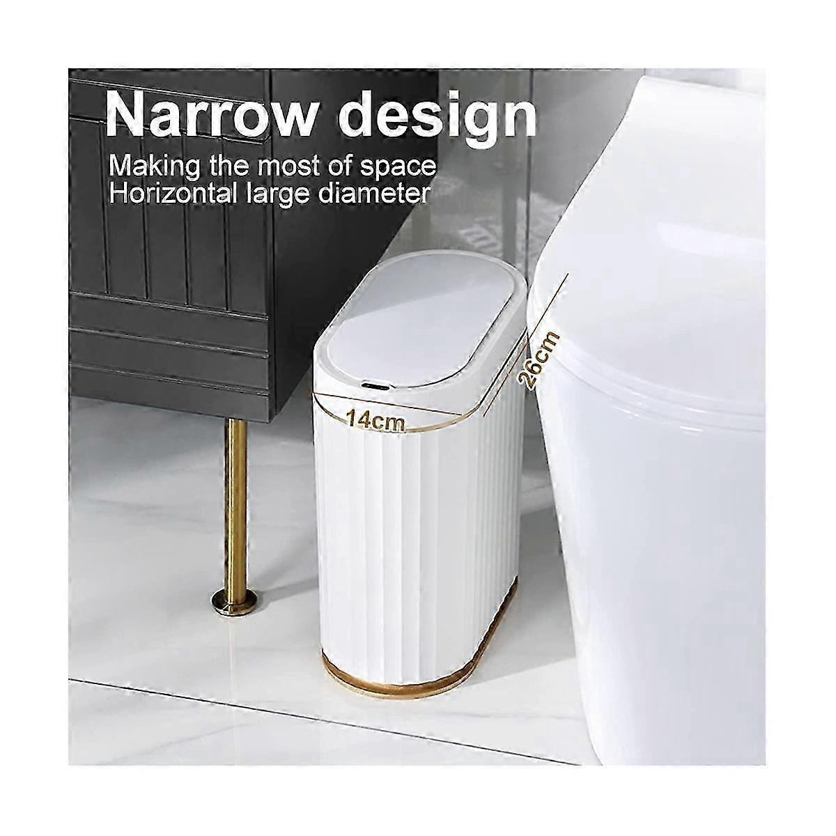 Smart Trash Can Capacity For Kitchen Bathroom Garbage Bin Automatic ...