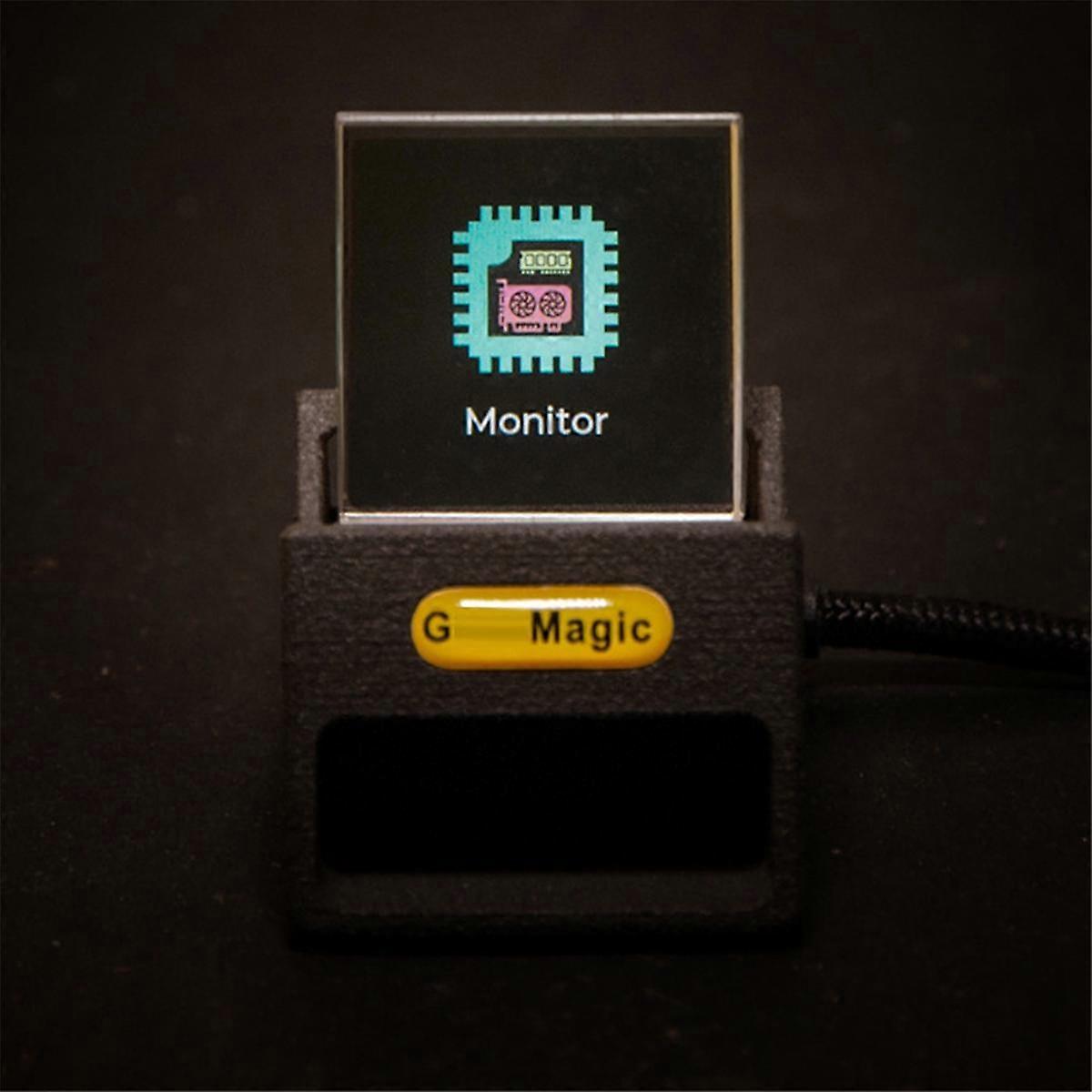 Bitcoin Stock Ticker Monitor Weather Digital Display Clock GIF Picture ...