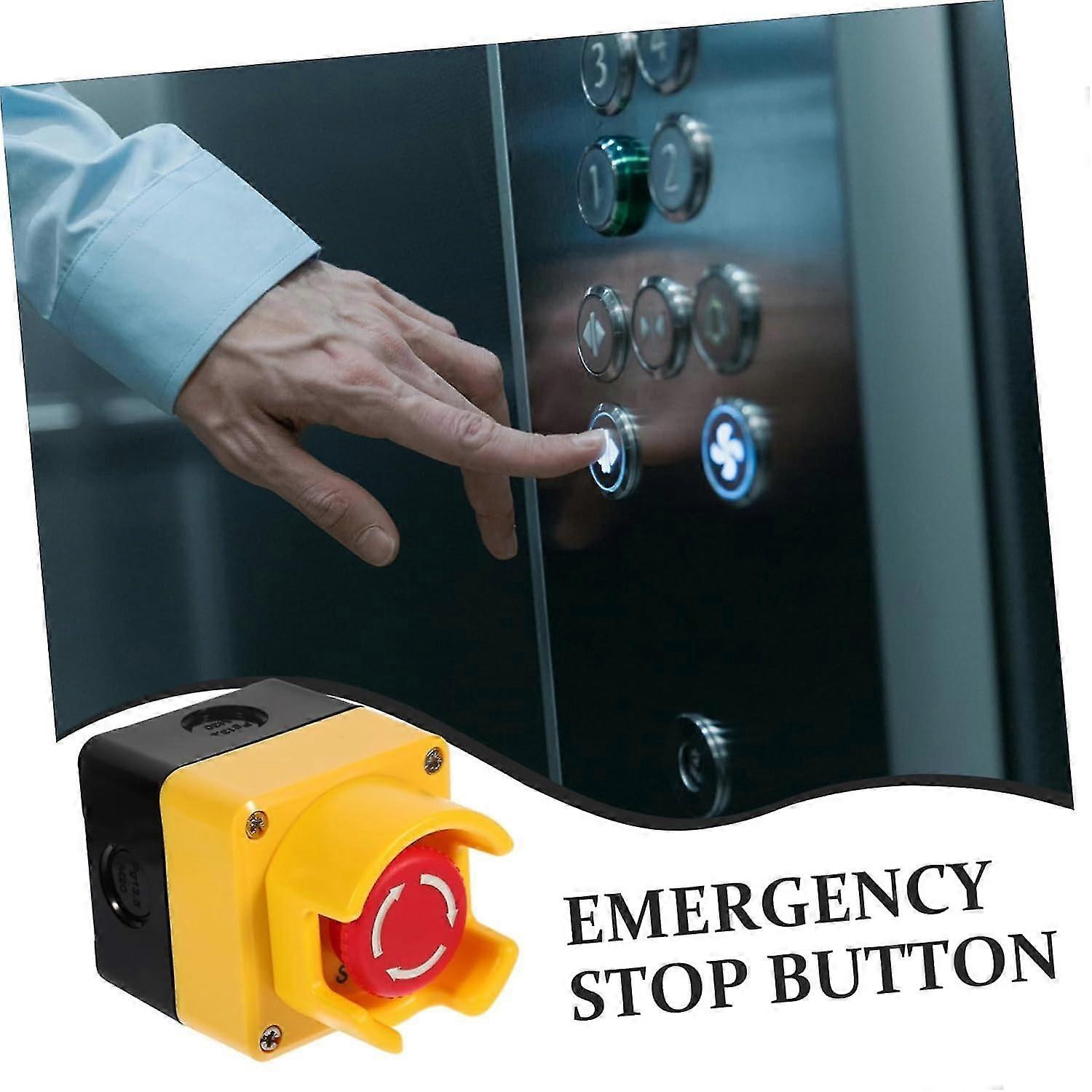 emergency stop elevator accessory emergency stop case switch buttons Emergency stop with support ...