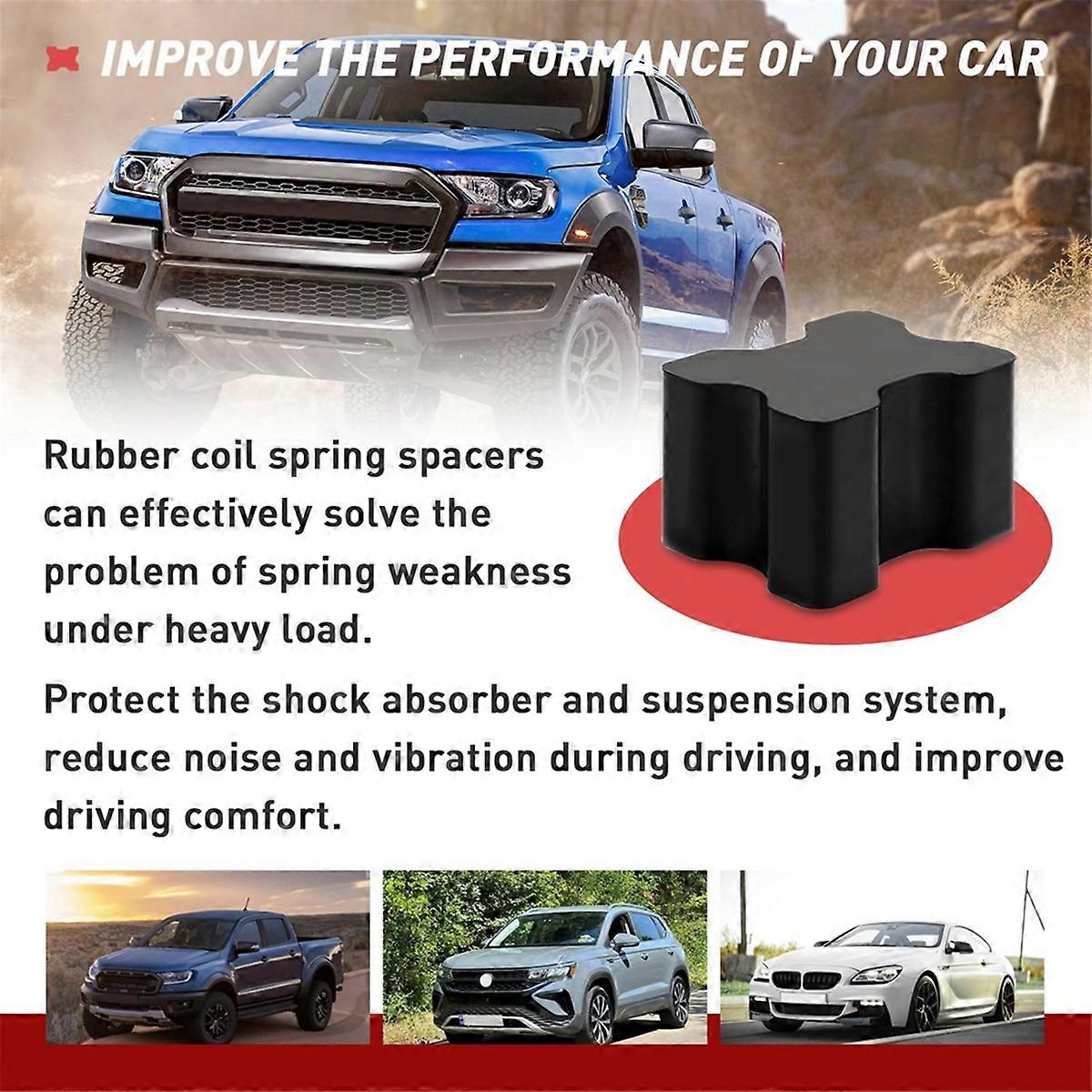 8pcs Coil Spring Spacer Kit - Premium Coil Spring Lift Spacers | Fruugo UK